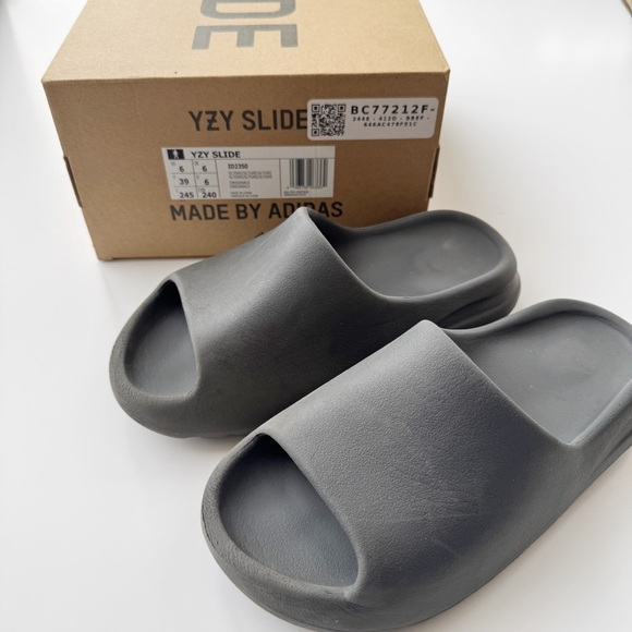 adidas | Shoes | Adidas Yeezy Slide Gray Sandals | Poshmark
